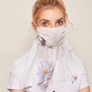 Accessories | Floral Pattern Face Mask | Poshmark